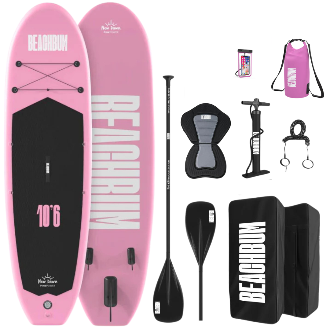 Pink Stand Up Paddle Board Online - BEACHBUMSUP