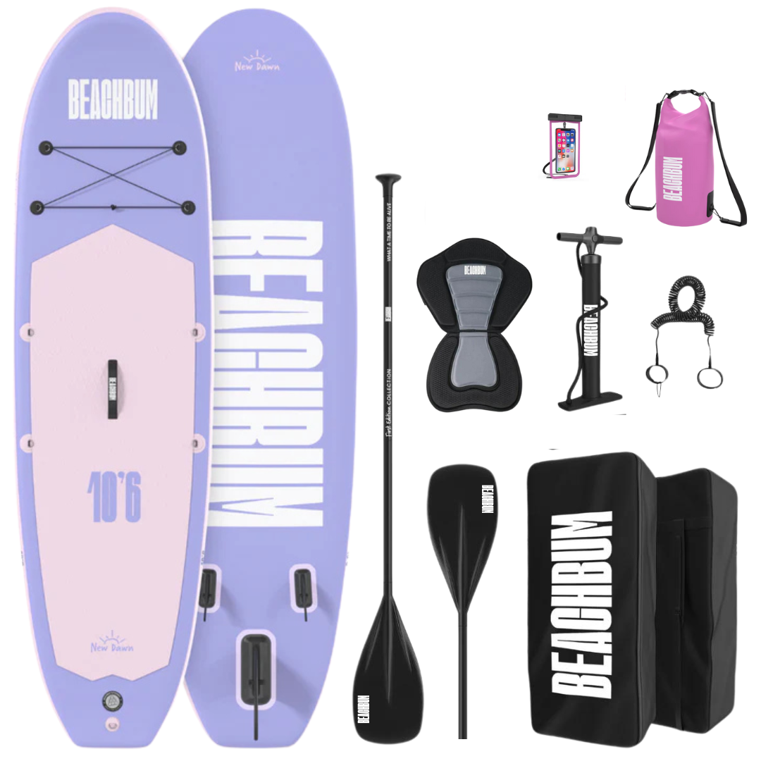 Malibu Sky Purple Paddle Board - by BEACHBUM SUP®